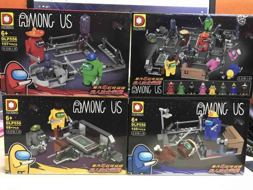 Jual Oem Lego Among Us Diorama Set Isi 4 - Kws - Dlp556 Figure Di ...