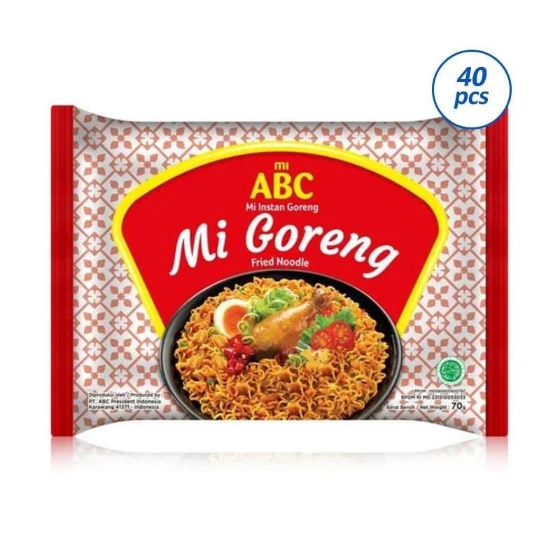 Promo ABC Mie Instant Mie Goreng [40 pcs x 70 gr] Diskon 27% di Seller ...