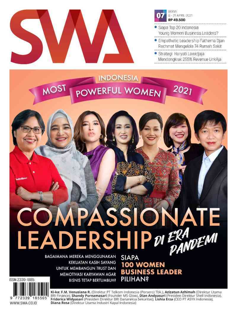 Jual Majalah Swa Edisi 07/2021most Powerful Women Indonesia 2021 Di Seller Swa Media Group ...
