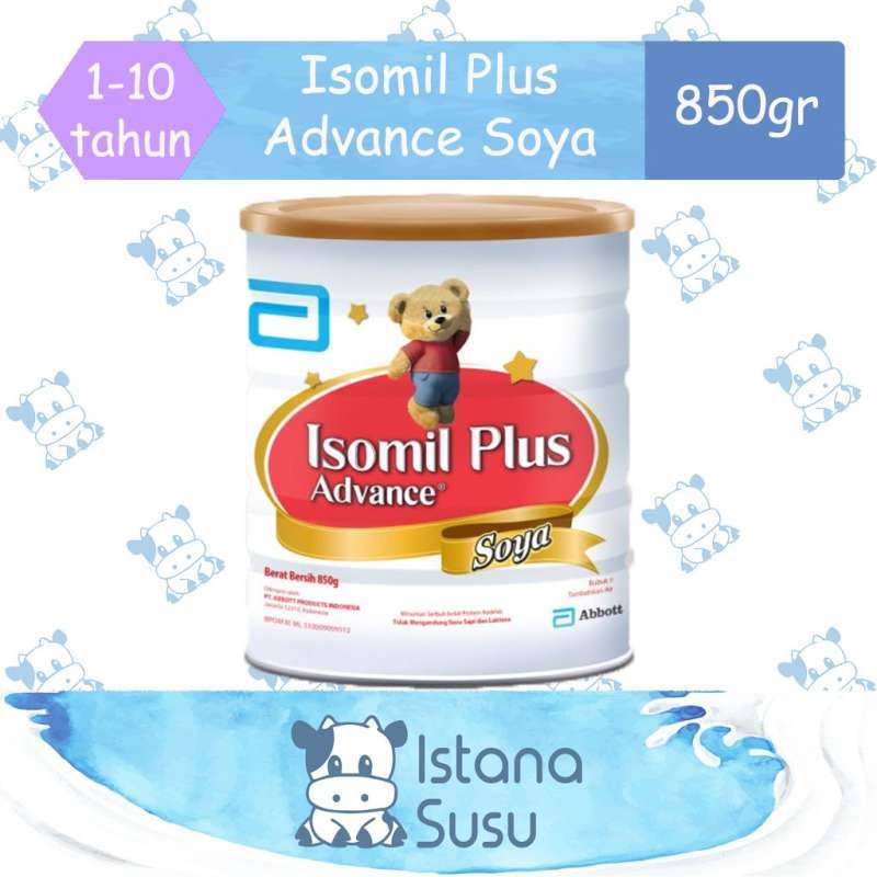 Jual Isomil Plus Advance Soya 850gr (1-10 tahun) di Seller Istana Susu ...