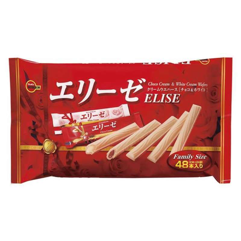 Jual Northern Japan Elise Wafer Double Flavor Family Pack [chocolate ...