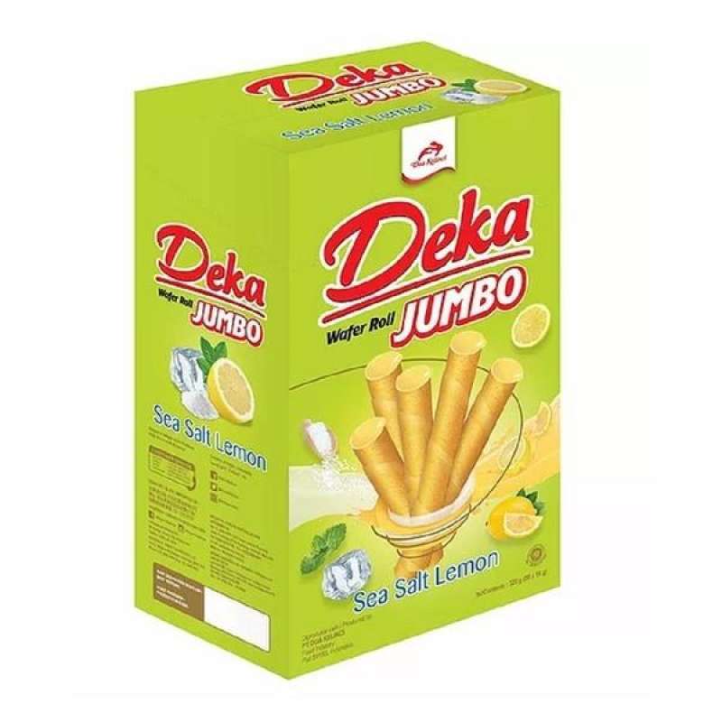 Jual Deka Summer Lemon Flavored Cigar Wafer Roll 320g di Seller PChomeSEA Official Store ...
