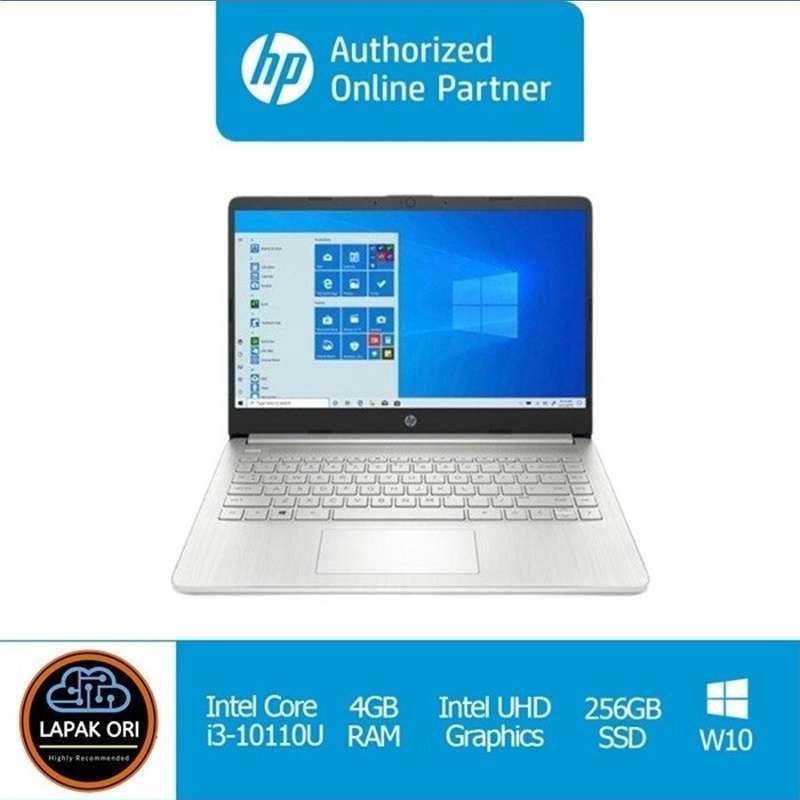 Jual Laptop Hp 14s-cf2076tu 14 Ips I3-10110u 4gb 256gb Ohs Gold ...