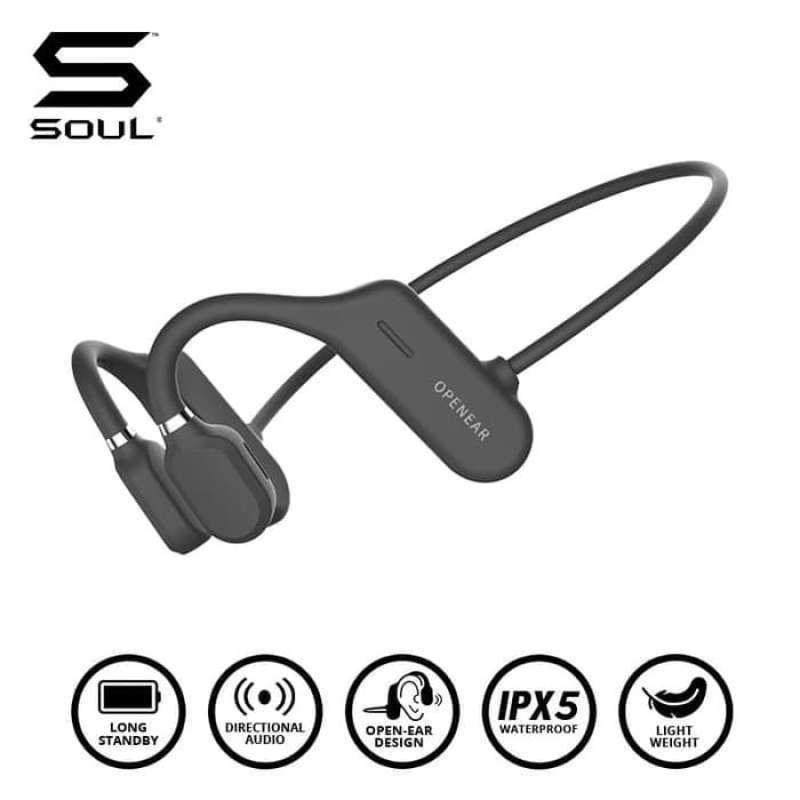 Promo Soul Open Ear Bluetooth 5.0 Air Conduction Openear Headphone ...