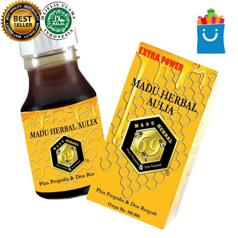Promo Madu Asli Manis Herbal 69 aulia plus propolis dan doa ruqyah Diskon 15% di Seller Dhe81 ...