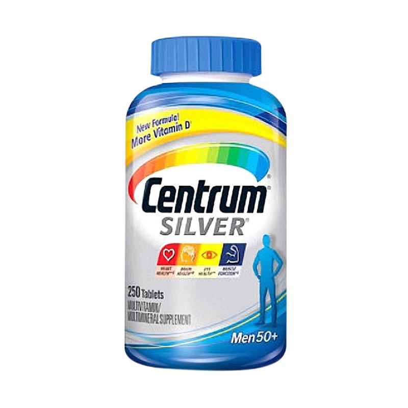 Jual Centrum Silver Men Multivitamin [50+250 Tablet] di Seller Mega ...
