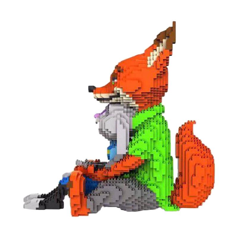 Jual Kukuk X-block Bricks 8828 Zootopia Nick Wilde & Judy Hopps Blocks ...