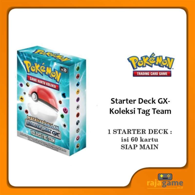 Jual Pokemon TCG Indonesia Series 5 Tag Team Booster Box (Seal Original) AC3D di Seller Rajagame ...
