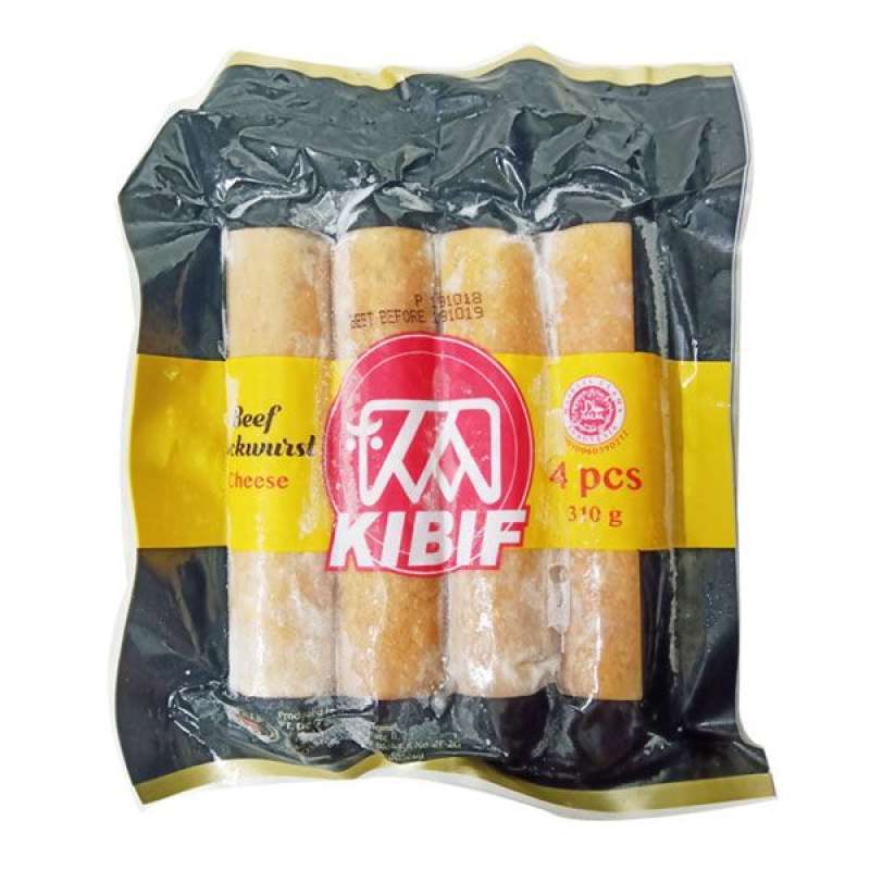 Jual KIBIF SMOKED SOSIS SAPI KEJU 310 g di Seller Foodmart Keboen Raya ...