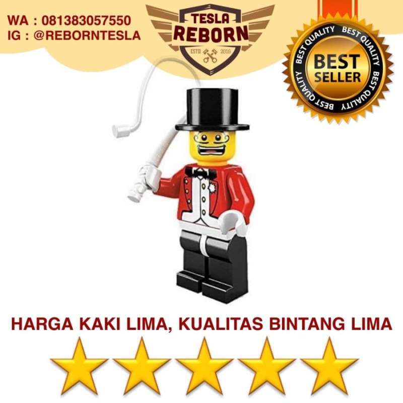Jual Lego 8684 Minifigure Series 2 - Ringmaster di Seller Tesla Reborn ...