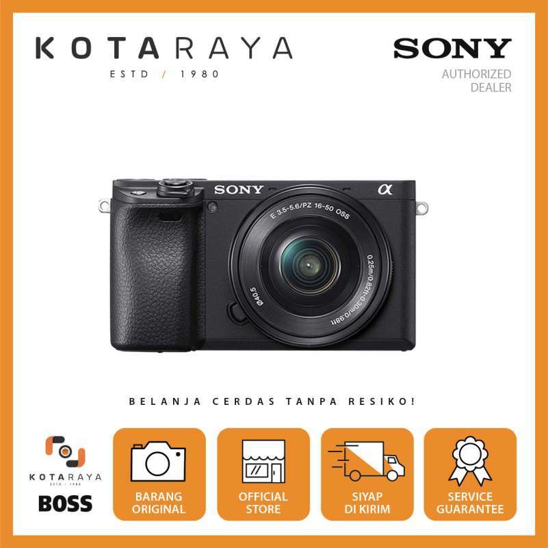 Jual Sony Alpha 6400 / A6400 / a6400 KIT (Lens 16-50mm) GARANSI RESMI ...