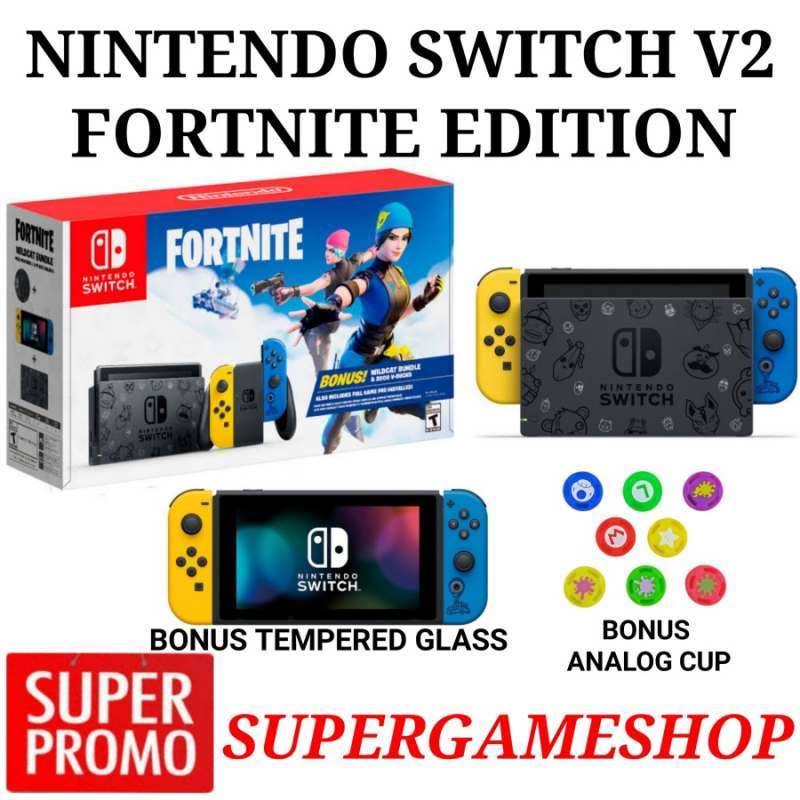 Jual Nintendo Switch Fortnite Edition Special New Model V2 di Seller ...