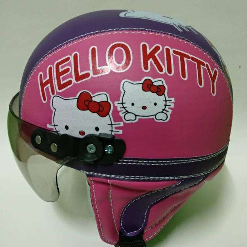 Jual Helm Anak Retro Chip Lucu Karakter Hello Kitty 1 - 5 Tahun di ...