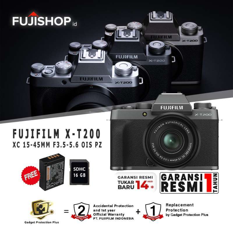 Jual FUJISHOPid Fujifilm XT200 XT200 Fuji XT200 X-T200 kit 15-45mm ...