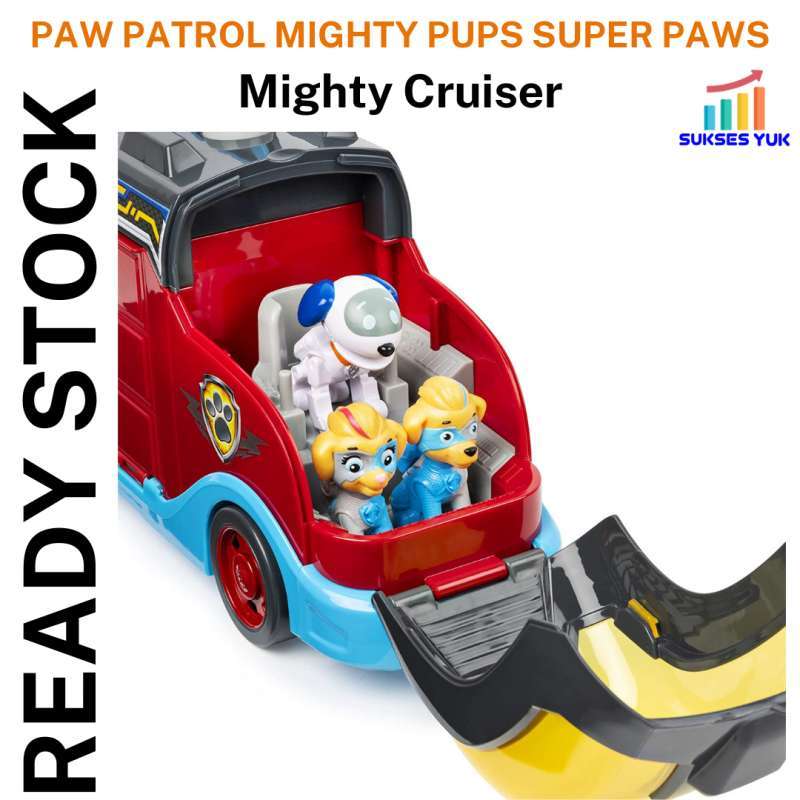 Jual Mainan PAW PATROL MIGHTY PUPS SUPER PAWS MIGHTY CRUISER di Seller ...