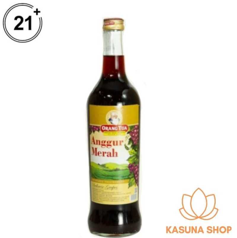 Jual Anggur Merah Gold 620ml Cap Orang Tua di Seller Kasuna Liquer ...