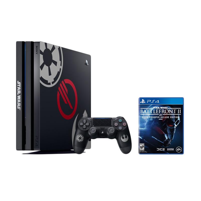 Jual SONY PlayStation 4 Pro CUH-7106 with Star Wars Battlefront II ...