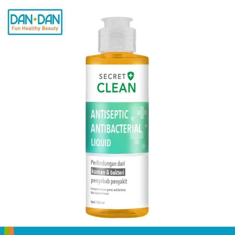 Jual Secret Clean Antiseptic Liquid 150ml Di Seller Dan+dan Official ...