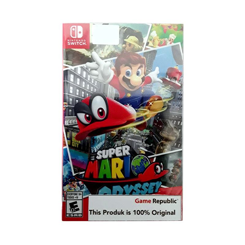Jual Nintendo Switch Super Mario Odyssey DVD Game [Reg US] di Seller ...