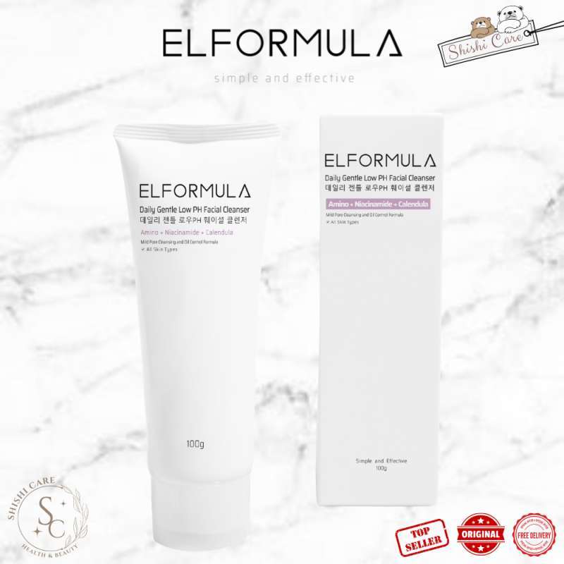 Jual Elformula Daily Gentle Low Ph Facial Cleanser [100 G] Di Seller ...