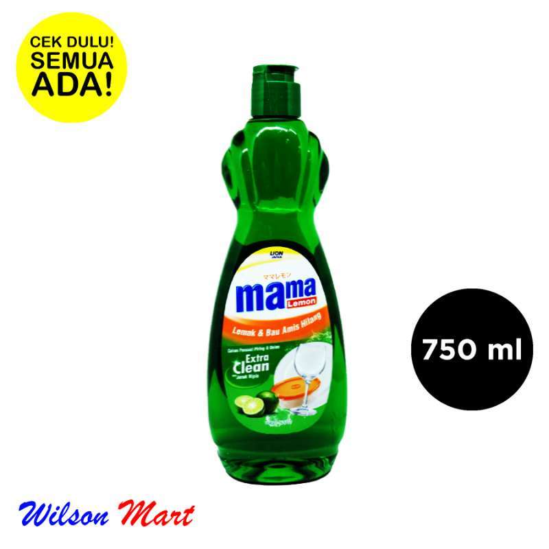 Jual MAMA LEMON Extra Clean Botol [750 mL] di Seller Wilson Mart ...