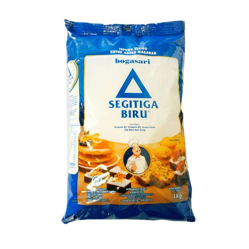 Jual Bogasari Segitiga Biru Tepung Terigu [1 Kg] Di Seller Toko Aneka ...
