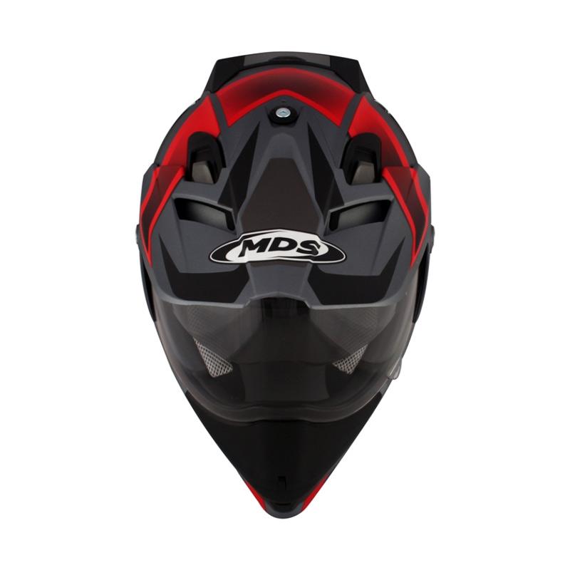 Jual Mds Super Pro #2 Helm Full Face - All Grey Matt Doft Di Seller ...