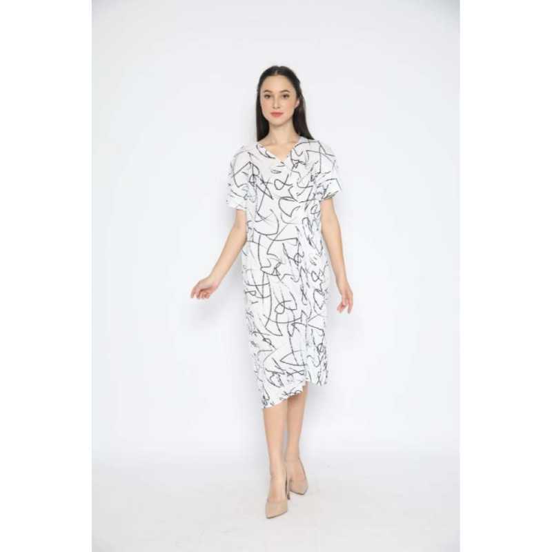 Jual Rupa Arupa - White Sophia Pleats Dress - RAPB2021004 di Seller ...