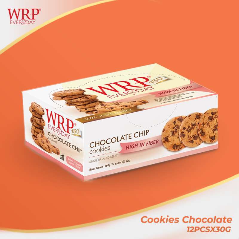 Jual WRP 12PCSX30G Cookies Chocolate Makanan Sehat di Seller WRP ...
