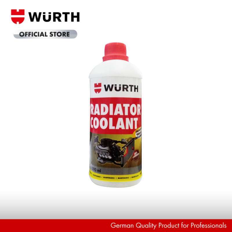 Jual Wurth Radiator Coolant Red Cairan Pembersih Mesin Mobil [1000 mL ...