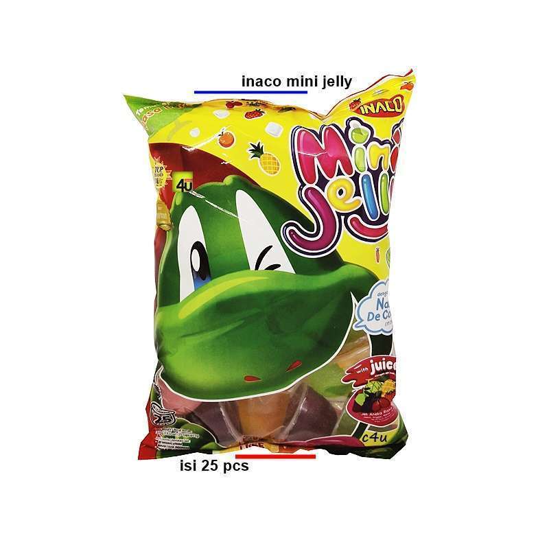 Jual Inaco Mini Jelly with Nata de Coco [Isi 25 cup] di Seller Baji ...