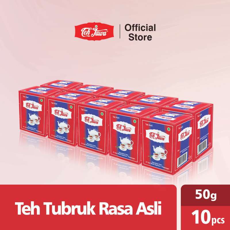 Jual Teh Jawa Rasa Asli per Pack (isi 10 Pcs x 50g) di Seller Teh Jawa ...