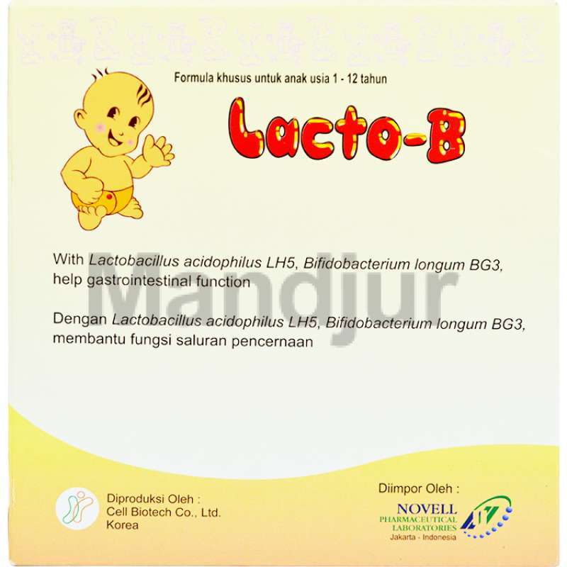 Jual Lacto-b Pack Isi 10 Sachet Di Seller Apotek Mandjur Official Store ...