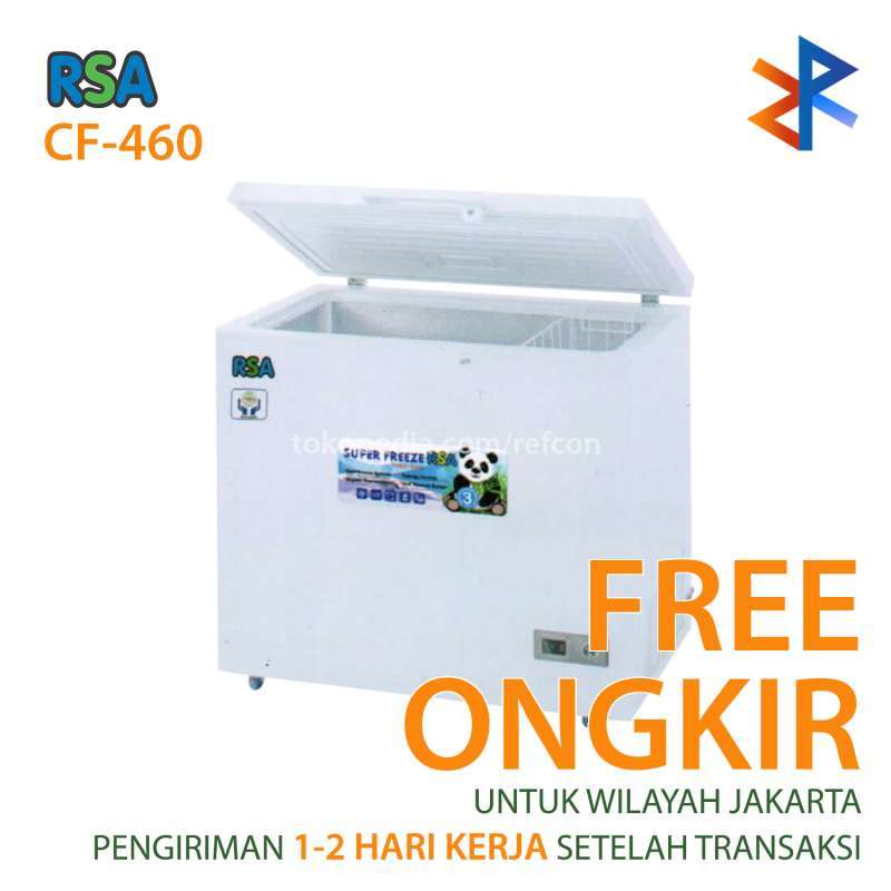 Jual RSA CF-460 Chest Freezer 460L Putih di Seller Refcon Polar ...