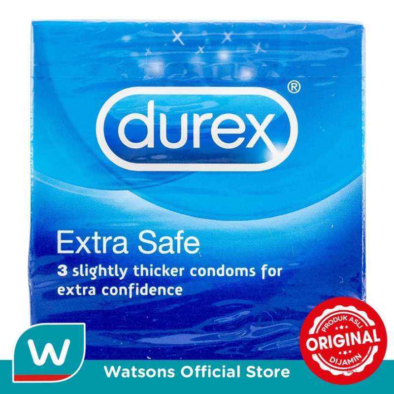 Promo Durex Extra Safe Kondom [3 Pcs] Diskon 33% di Seller WATSONS ...