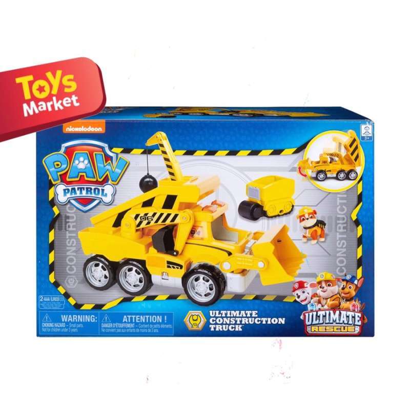 Jual Paw Patrol Ultimate Rescue Construction Truck (with Lights And ...