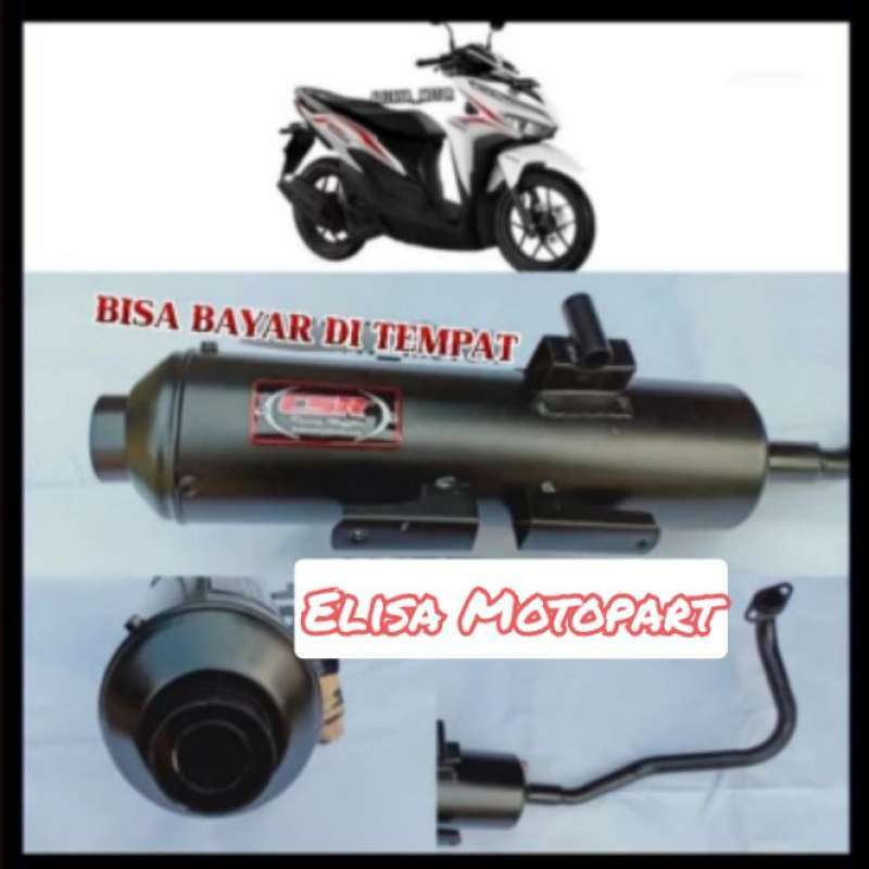 Promo Knalpot Honda Vario 125 150 All new Racing Bobokan Model Standar ...