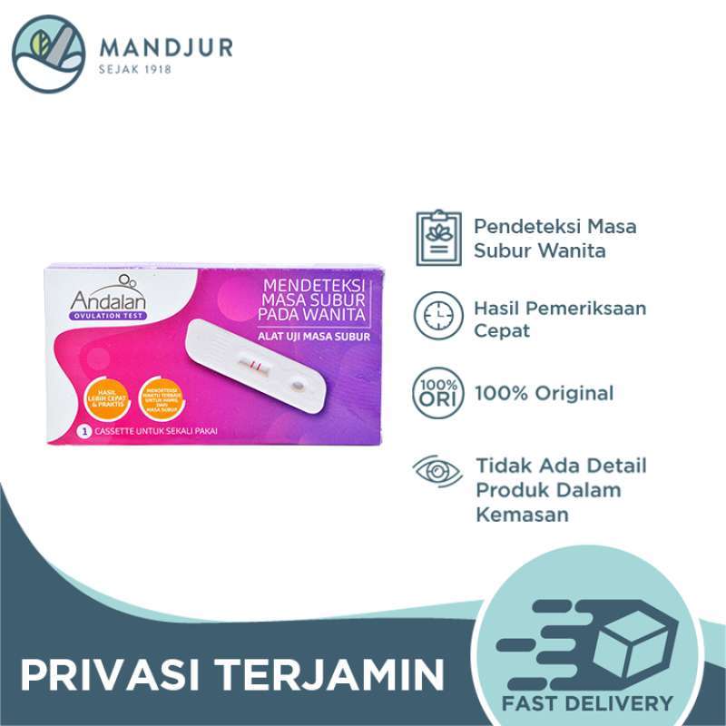 Jual Andalan Ovulation Test - Alat Uji Masa Kesuburan Wanita di Seller ...