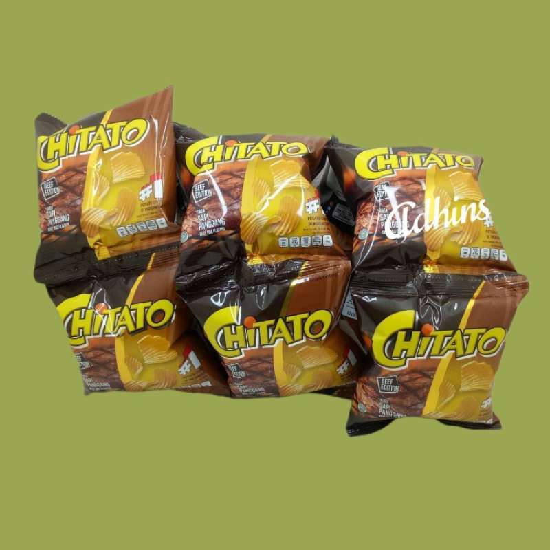 Jual Chitato Sapi Panggang Snack Kentang 15gr [60 Pcs/karton] Halal Di ...