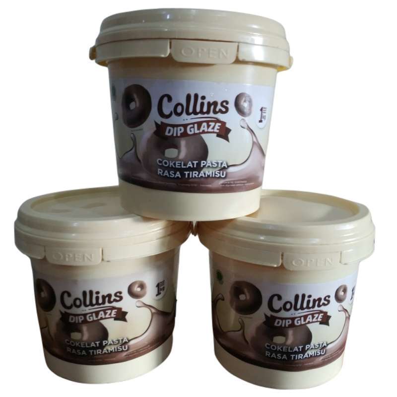 Jual Collins Dip Glaze Tiramisu1kg Di Seller Toko Aneka Online - Toko ...