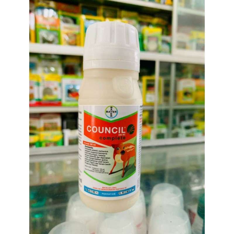 Jual Herbisida UNTUK Padi pra tumbuh COUNCIL COMPLETE 100 ml Dr BAYER ...