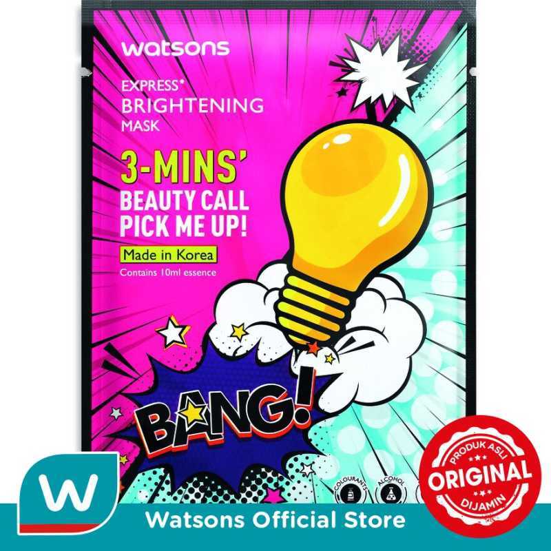 Promo Watsons Express Brightening Mask 1s Diskon 50% di Seller WATSONS ...
