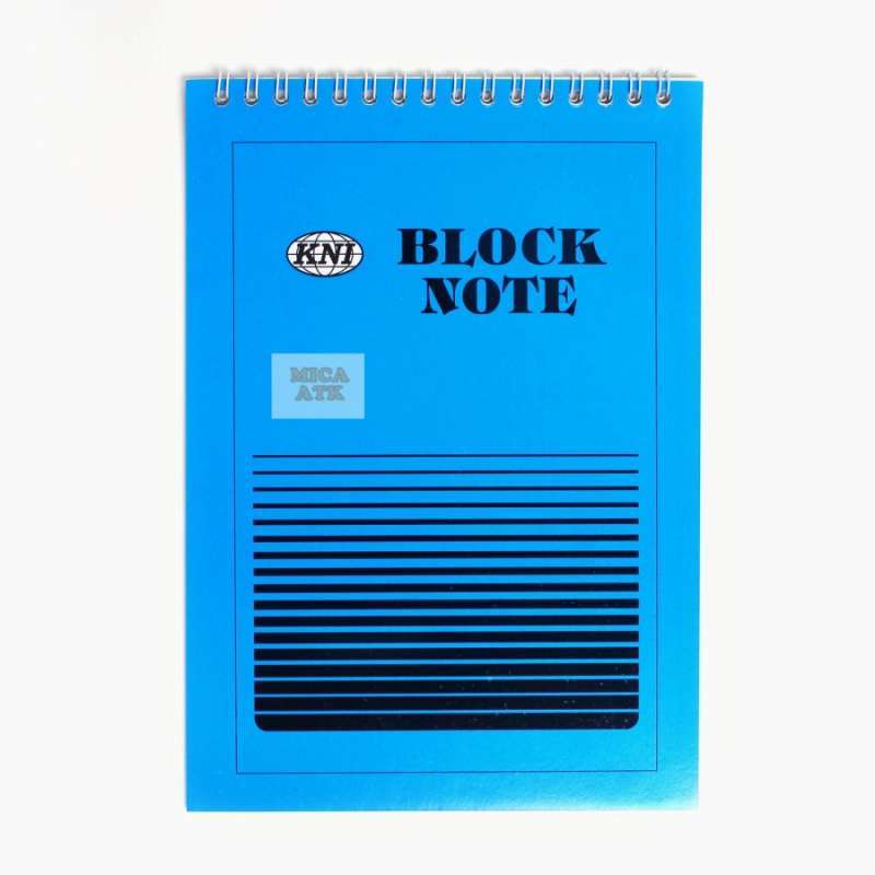 Jual KNI Block Note Spiral Ukuran A5 [ BUKU ] di Seller Mica ATK - Kota ...