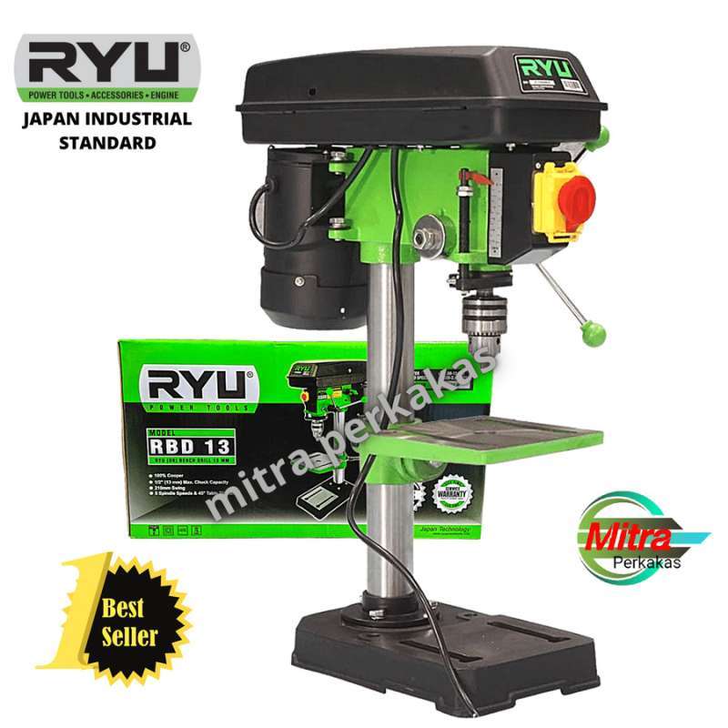 Promo Mesin Bor duduk Ryu 13mm Ryu RBD13 Diskon 46% di Seller Mitra_perkakas - Mekarsari, Kab ...