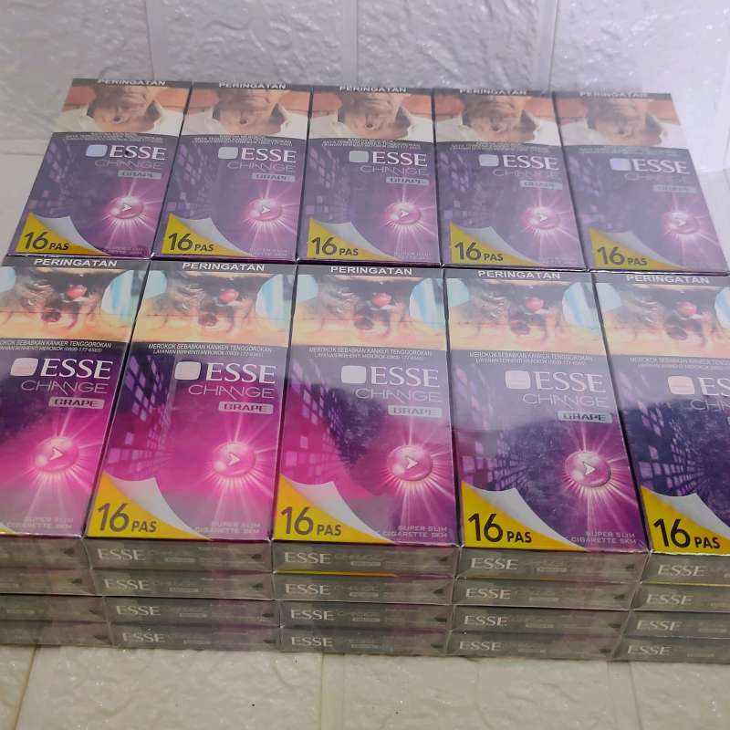 Jual Rokok Esse Change Grape 16 Batang di Seller BuhanStore - Kab ...
