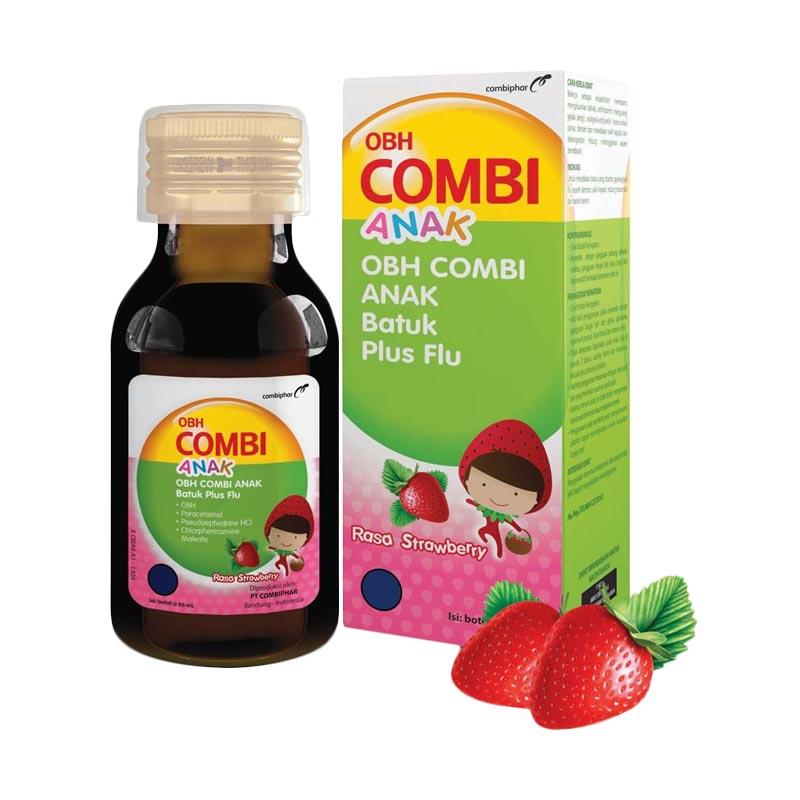 Jual Obh Combi Plus Batuk Flu Strawbery Sirup Obat [60 mL] di Seller ...