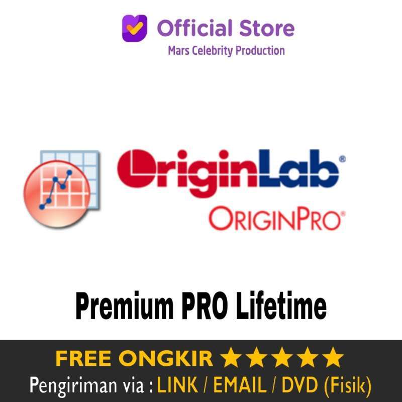 Jual Originlab 2019b Originpro Origin Premium Full Version Terbaru Pro Lifetime Di Seller Mars ...