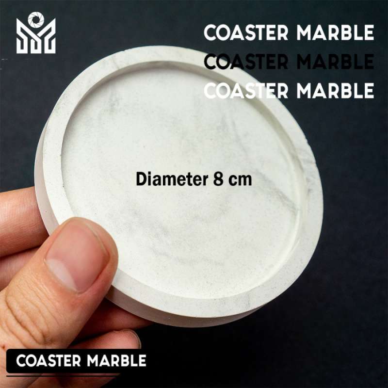 Jual Coaster / Tatakan / Alas Gelas dan Cangkir Motif Marmer / Props ...