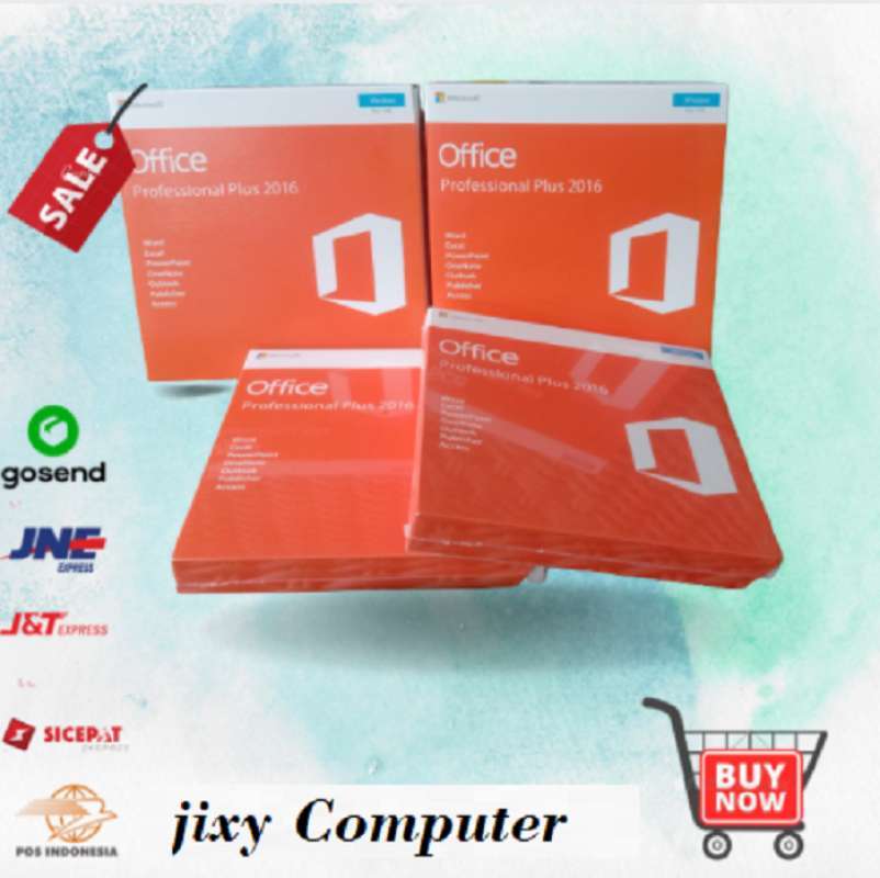 Jual MICROSOFT NEW Office 2016 Pro Pro Plus RETAIL Original LIFETIME di Seller Jixy Computer ...