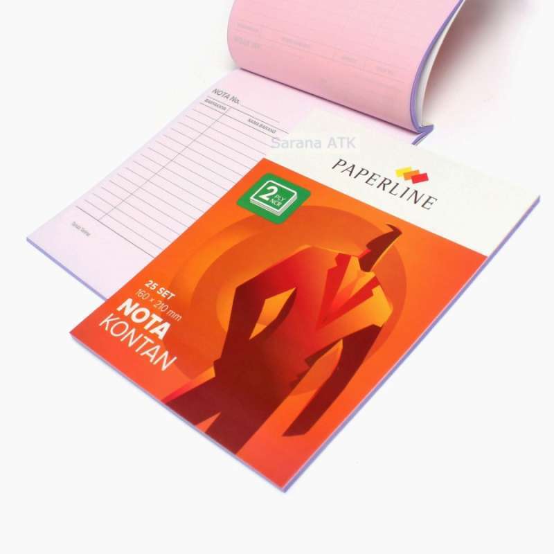 Jual Paperline Nota Kontan 2 Ply Ncr 25 Set di Seller Sarana ATK ...